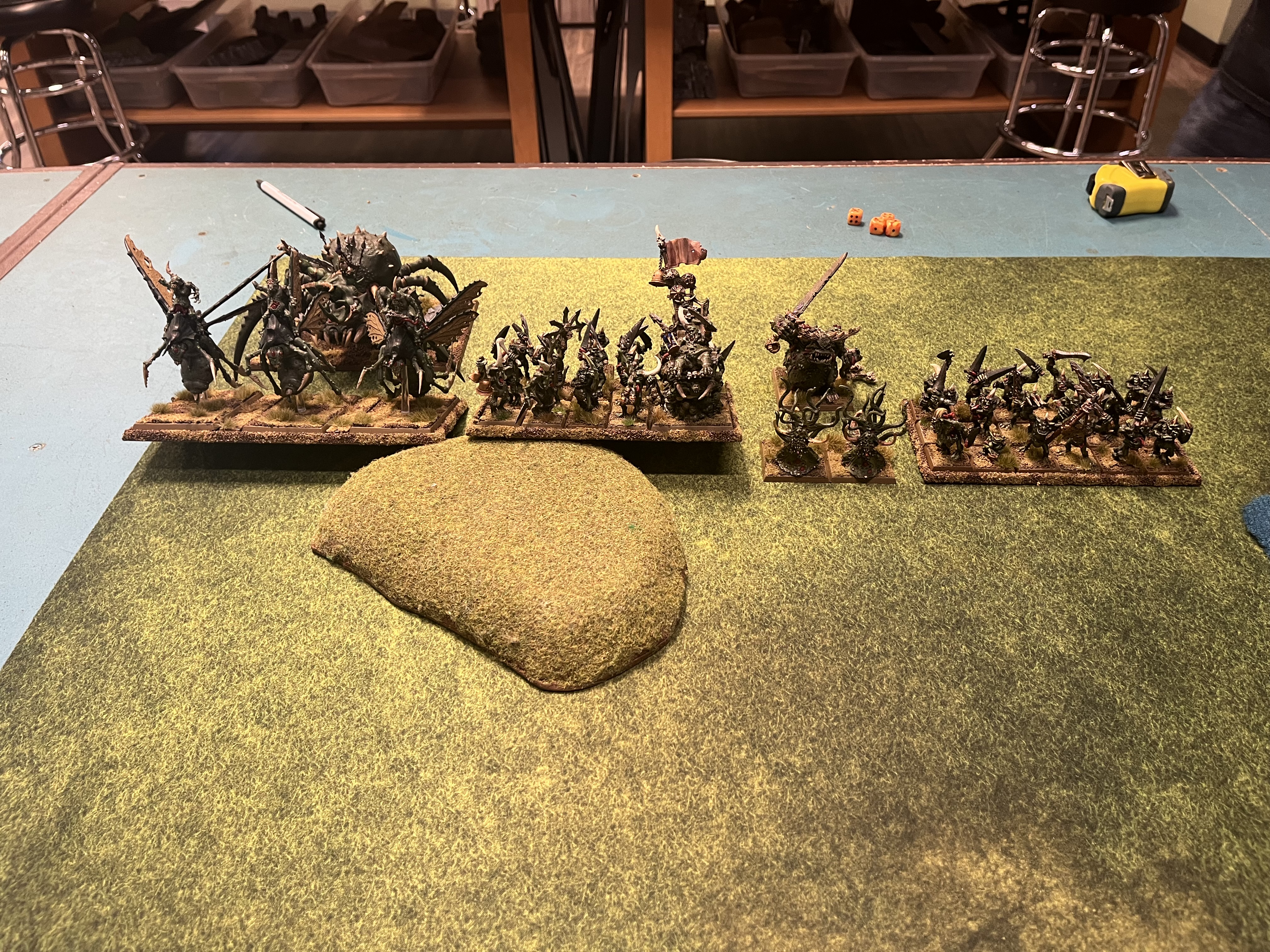 An Old World Battle Report – Nurgle Daemons v Wood Elves – The ...