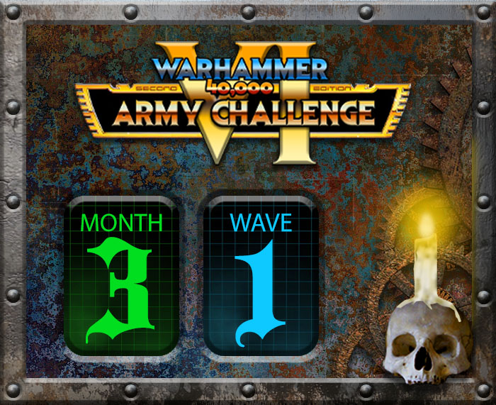 40k 2nd Edition Challenge – Mark VI – Month 3 – Wave 1 – The ...